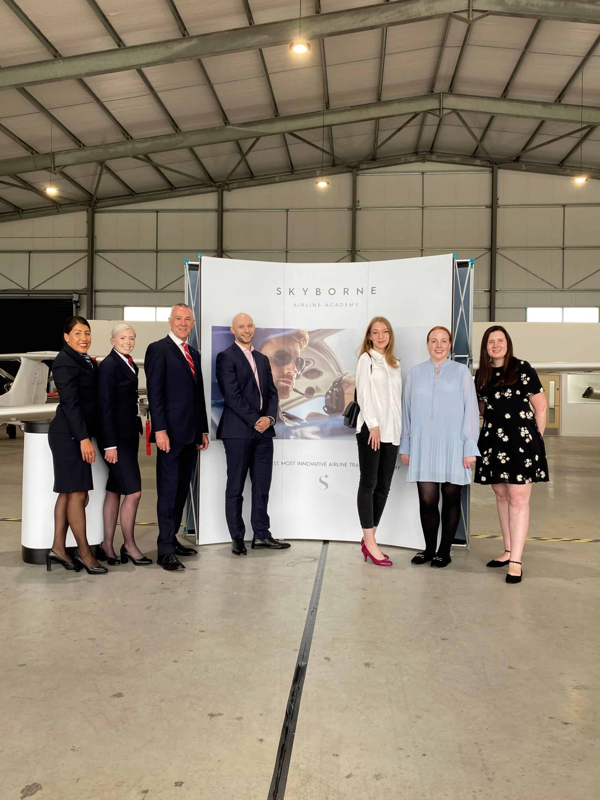 230 students join Skyborne at its Cabin Crew Futures event | Skyborne ...